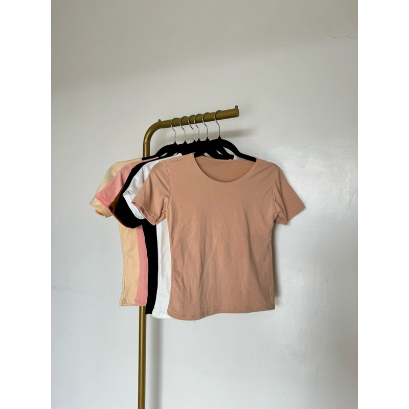 Adah&Maya Seamless Top (Front-Double Lining) | Shopee Philippines