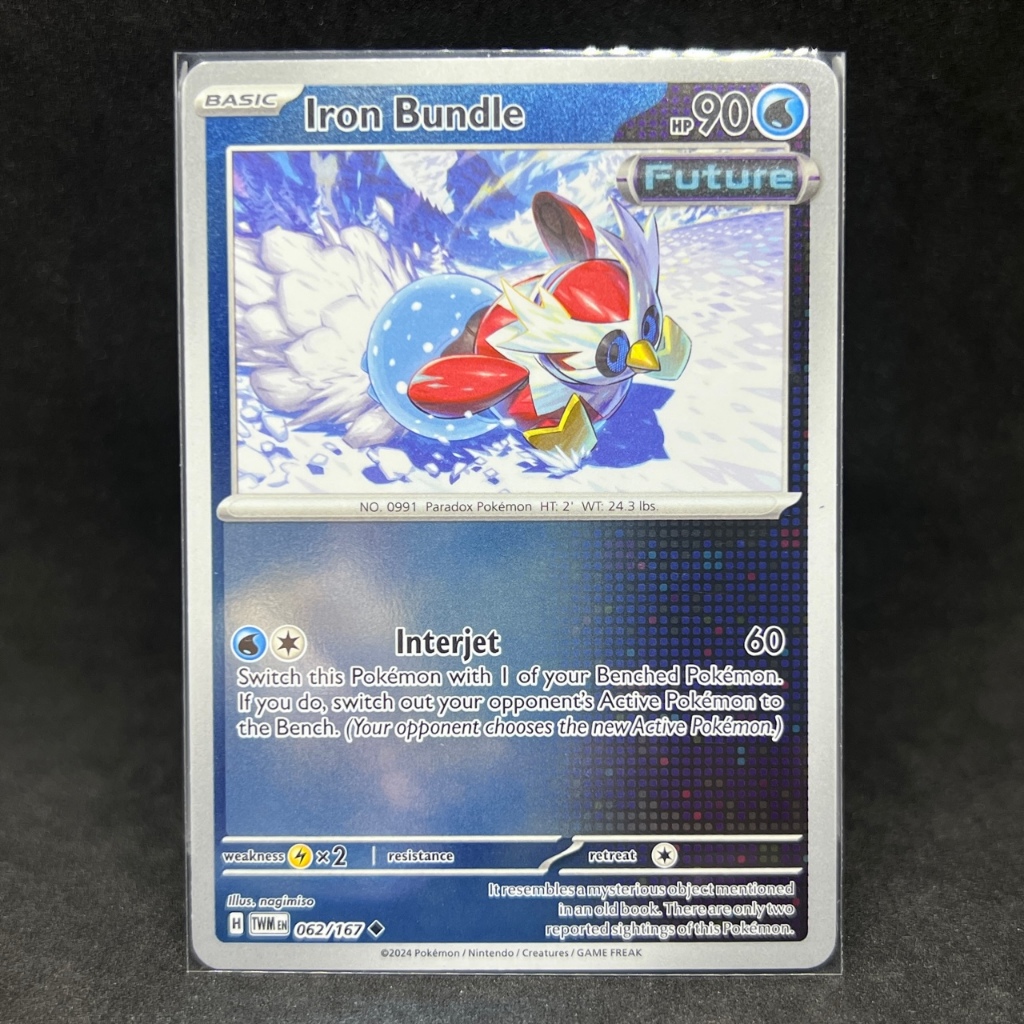Pokemon TCG Iron Bundle 062/167 2024 Scarlet & Violet Twilight ...