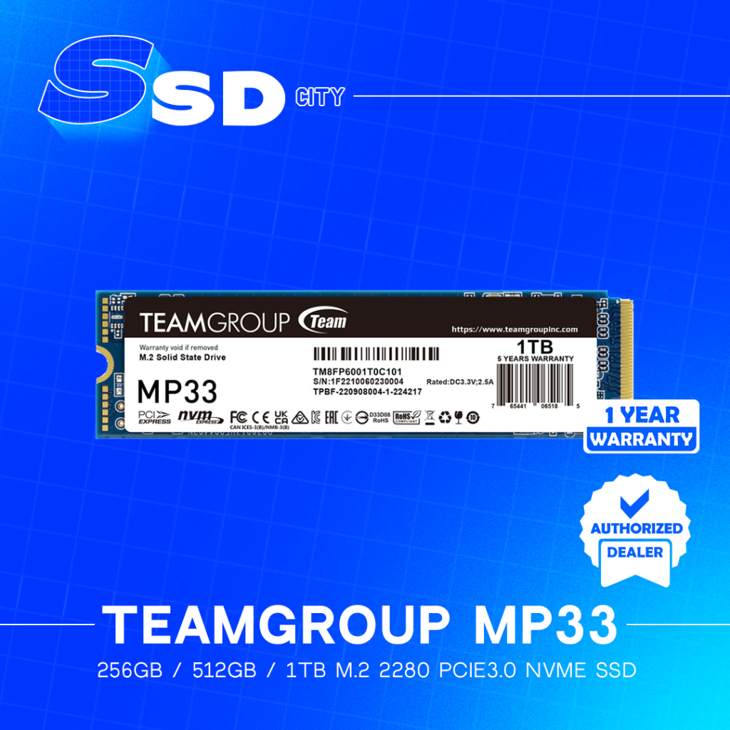 TEAMGROUP MP33 256GB 512GB 1TB MP33 M.2 PCIe 3.0 NVME SSD | Shopee Philippines