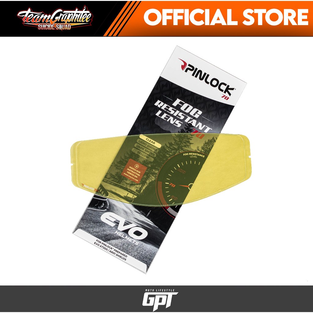 PINLOCK 70 EVO XT300/AR01 ANTI FOG FILM | Shopee Philippines