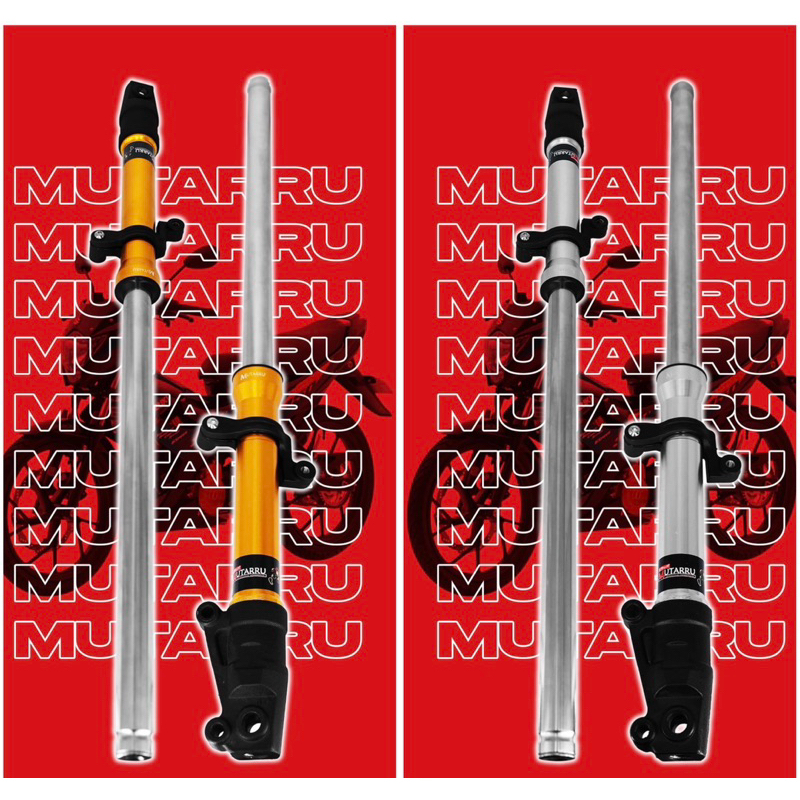 Mutarru Front Shock Telescopic Assembly Standard Alloy Raider150 carb ...