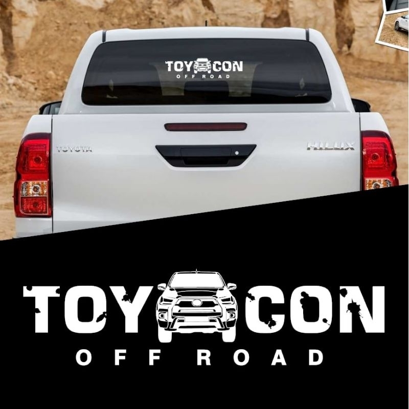 Toyota Conquest Sticker | Wind Shield | Hilux | Shopee Philippines