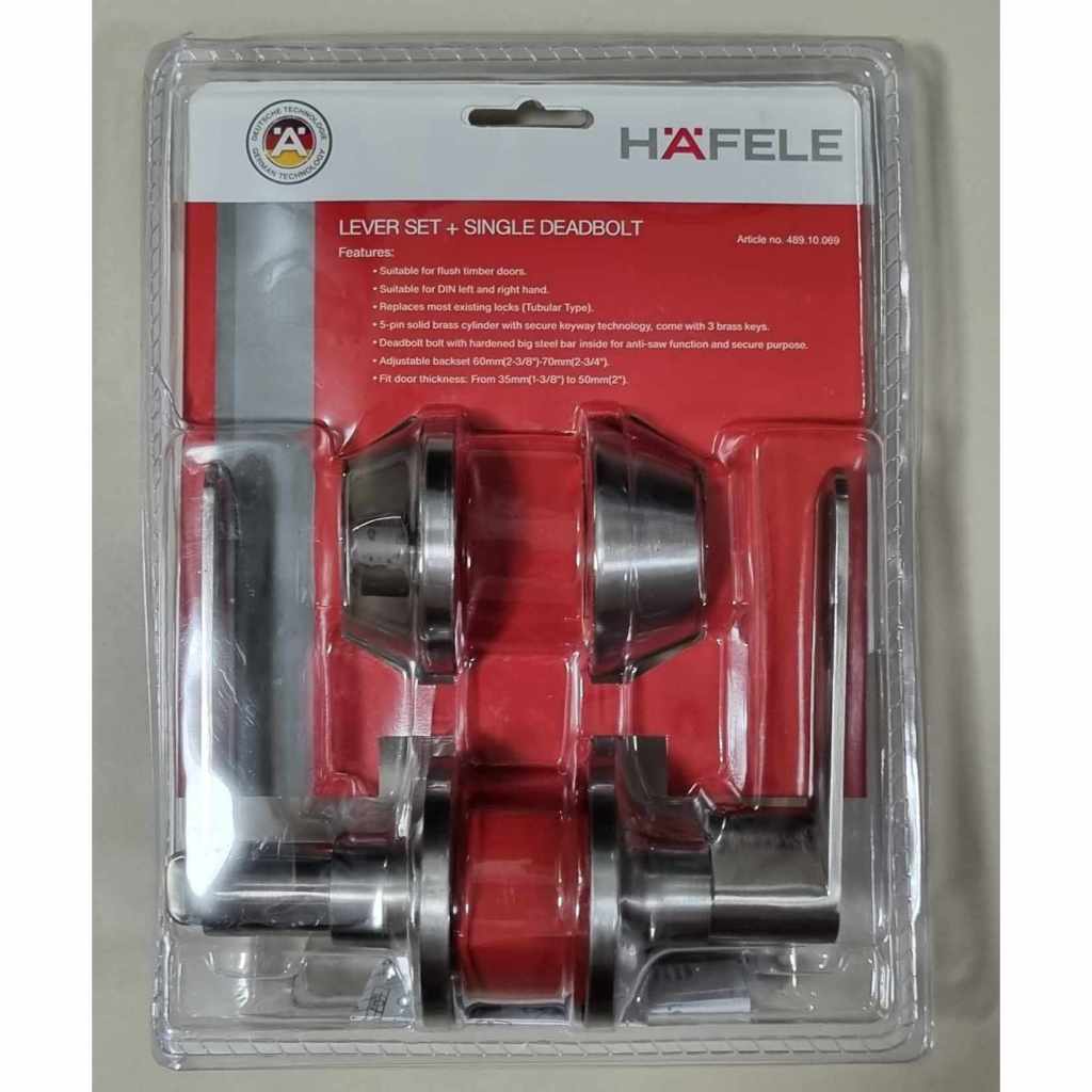 Hafele Lever lockset and deadbolt combo | Shopee Philippines