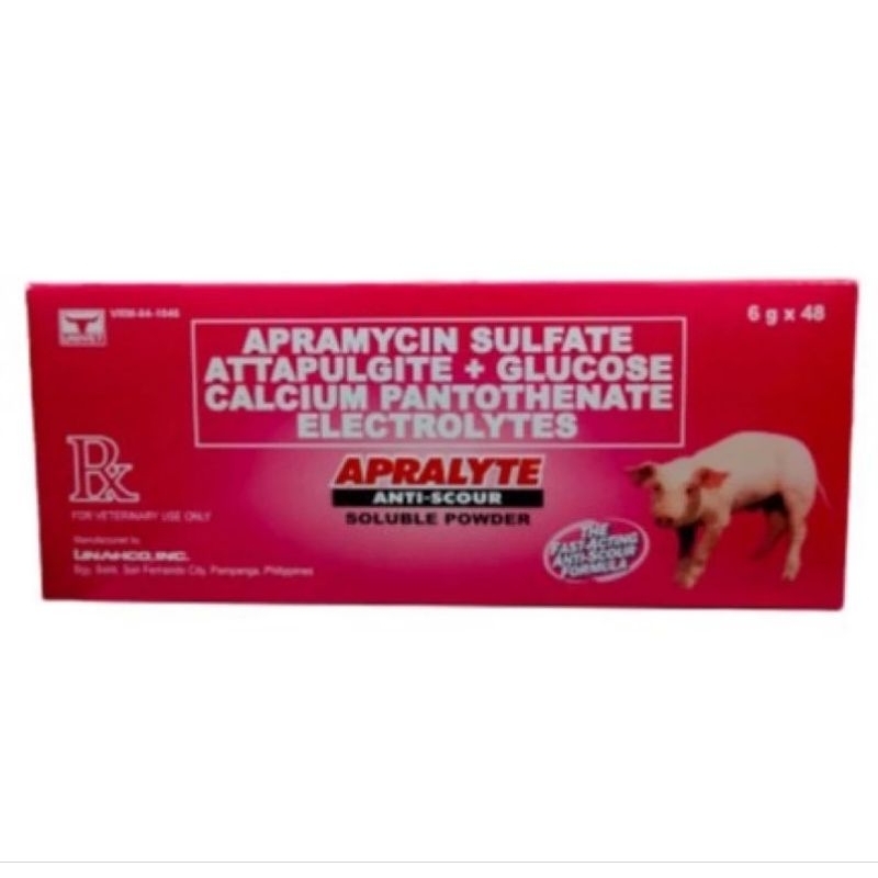 APRALYTE 6g sachet, sold per sachet/piece. for vet use only | Shopee ...