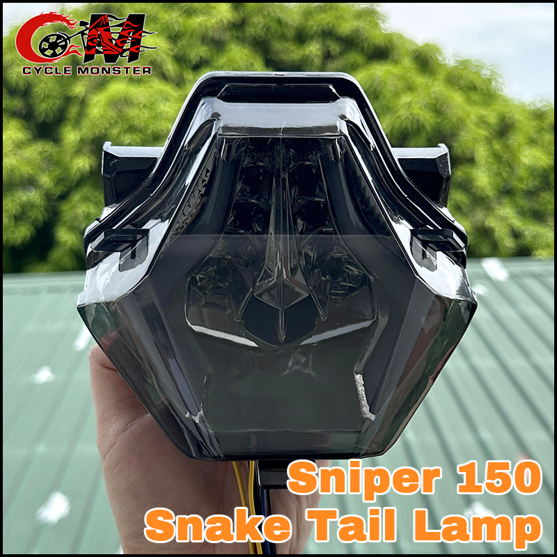 Led RGB Snake Brake Tail Light Lamp Assy Sniper150 MT03 MT07 R3 R25 ...