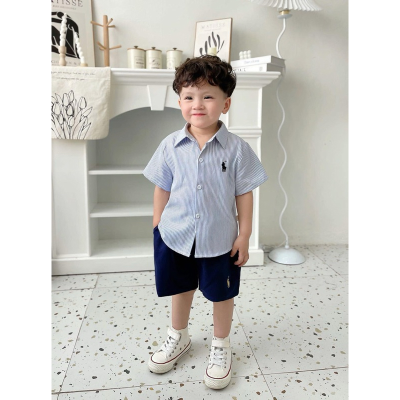 RL INSPIRED POLO SHORT (BOYS) | Shopee Philippines