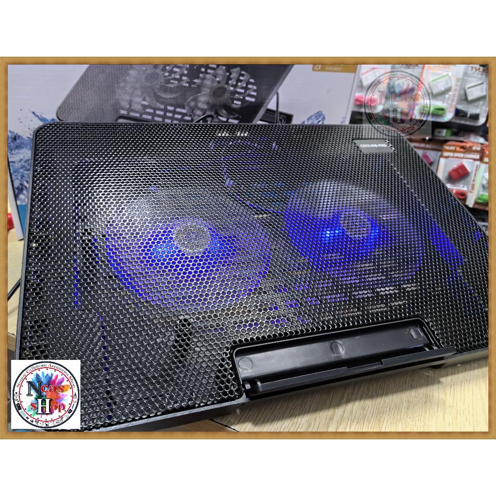 N99 Laptop cooling pad With 2 Fans For 14 -17 Inch Laptop Notebook Dual ...