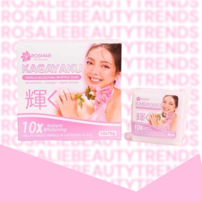 Rosmar New Packaging kagayaku Vanilla whipped Soap (1bar) | Shopee ...