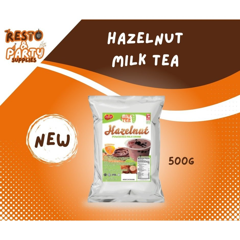 Injoy Milktea - Hazelnut 500g | Shopee Philippines