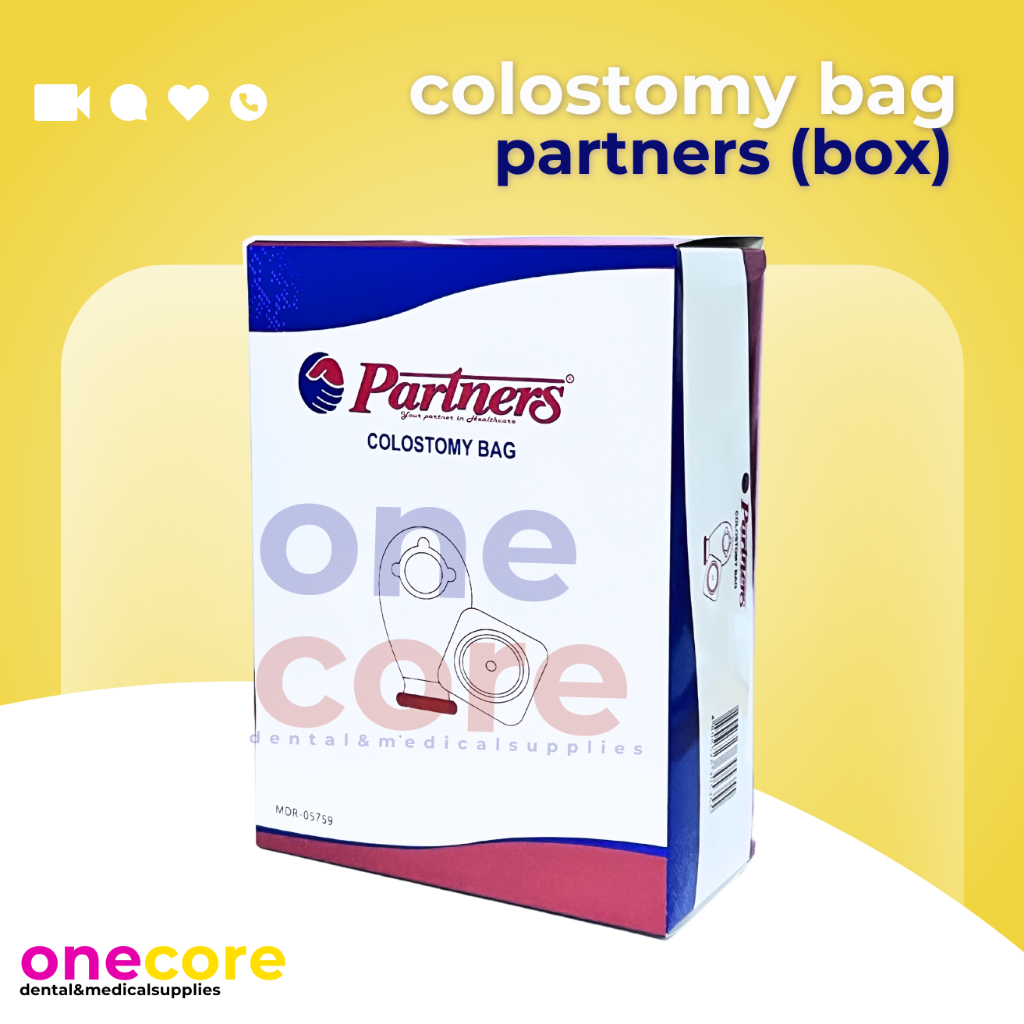 Colostomy [Box] Bag Set - Sizes: 45mm, 57mm, 60mm & 70mm (Partners ...