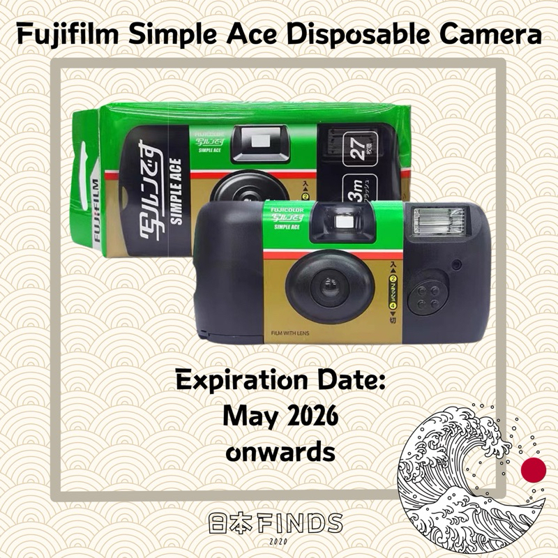 ONHAND Fujifilm Simple Ace Disposable Film Camera | MAY 2026 EXP ...