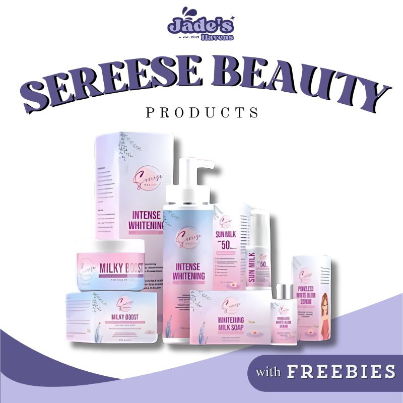 Sereese Beauty Whitening Body Lotion Sun Milk Soap Milky Boost Peel ...