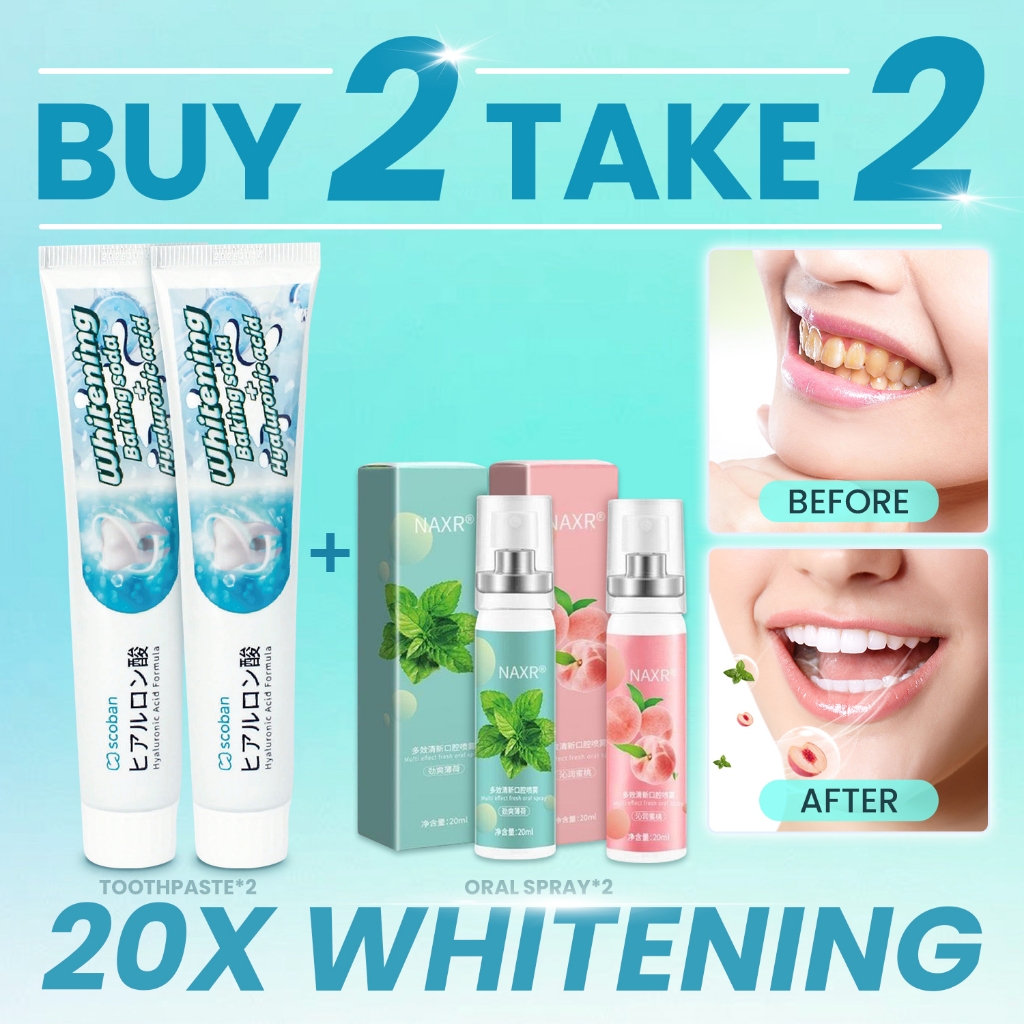 【Upgrade】scoban teeth Whitening toothpaste Peppermint Food Graded ...