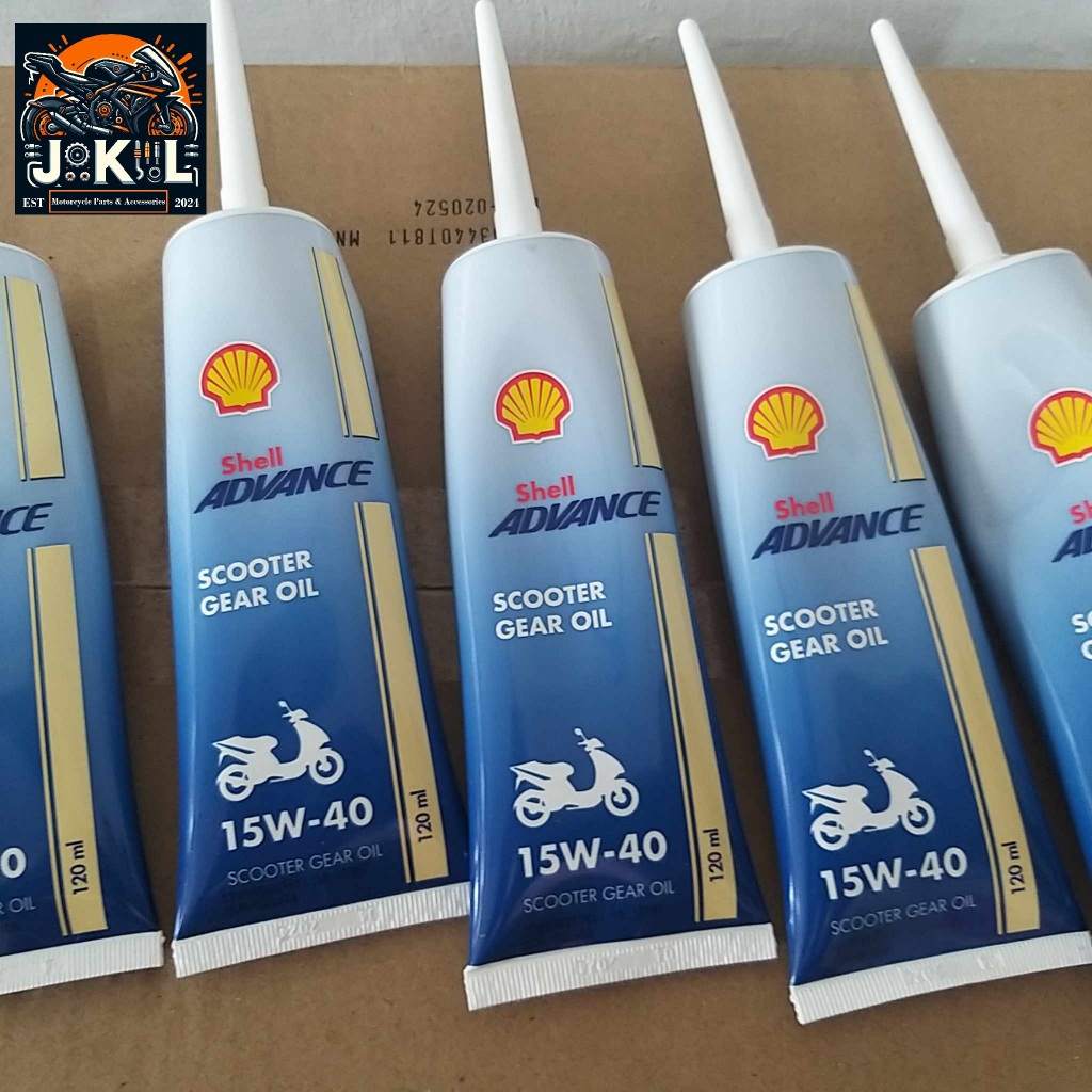 Shell Advance Scooter Gear Oil 15W-40 (120ml) | Shopee Philippines