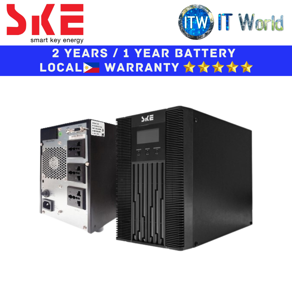 SKE UPS Power Supply UPS On-line 2000VA-1600W Uninterruptible Power ...