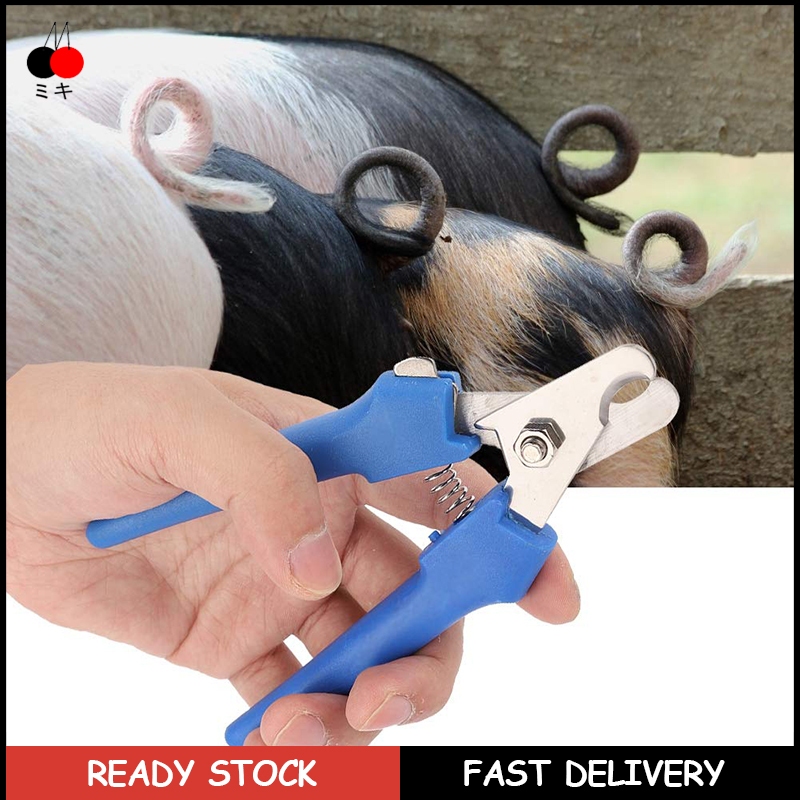 3pcs Pig kit Piglet tail cutter + Pig tooth nipper + Piglet castration ...