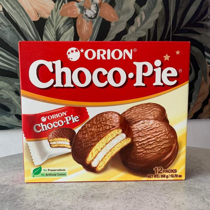 Orion Choco Pie 12 packs | Shopee Philippines