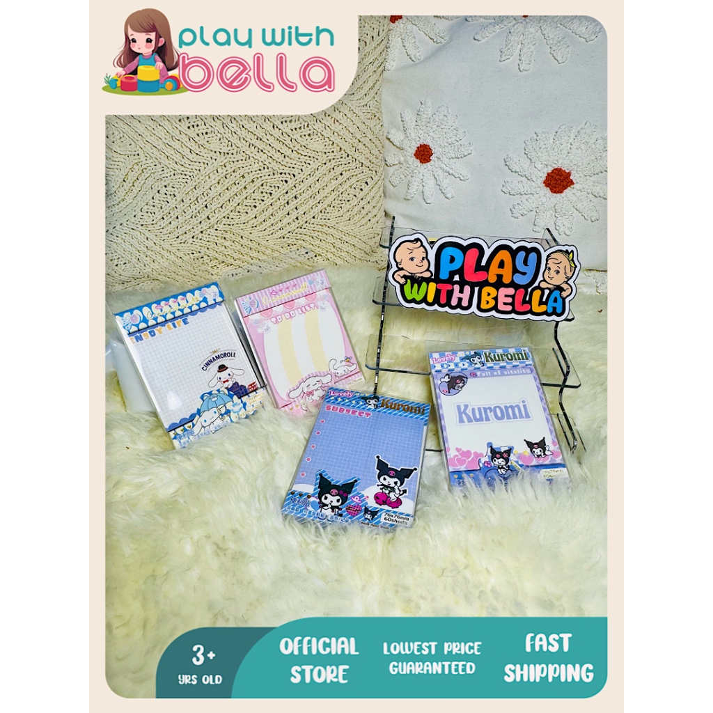 Sanrio Kuromi Grid Notepad | Shopee Philippines