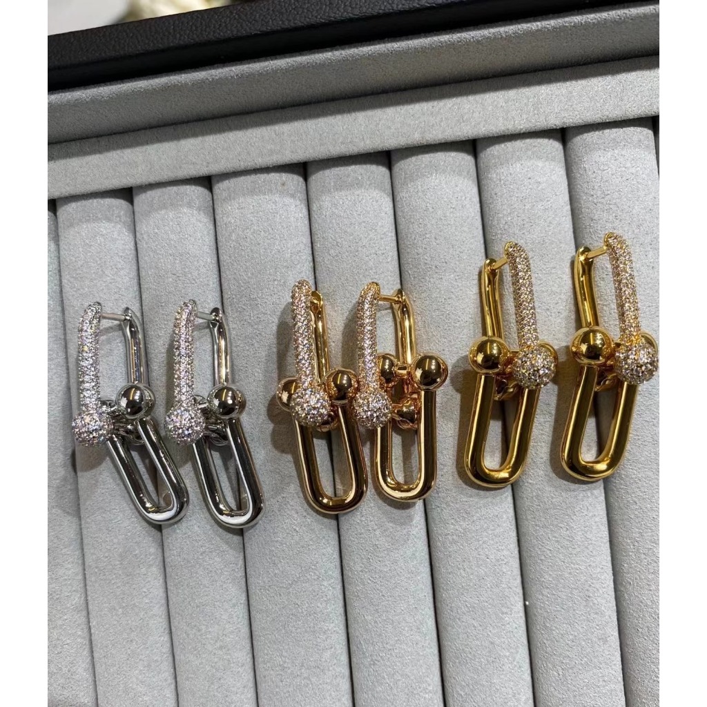18K Saudi gold Real Saudi Gold High Quality Chain Earrings | Shopee ...