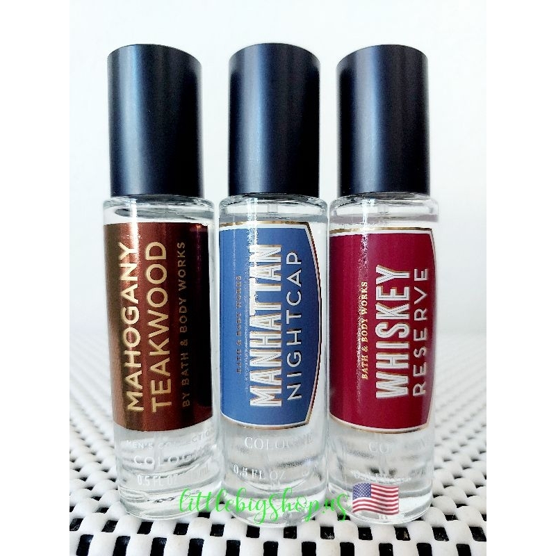 MANHATTAN NIGHTCAP Bath & Body Works Men's Mini Cologne (USA) | Shopee ...