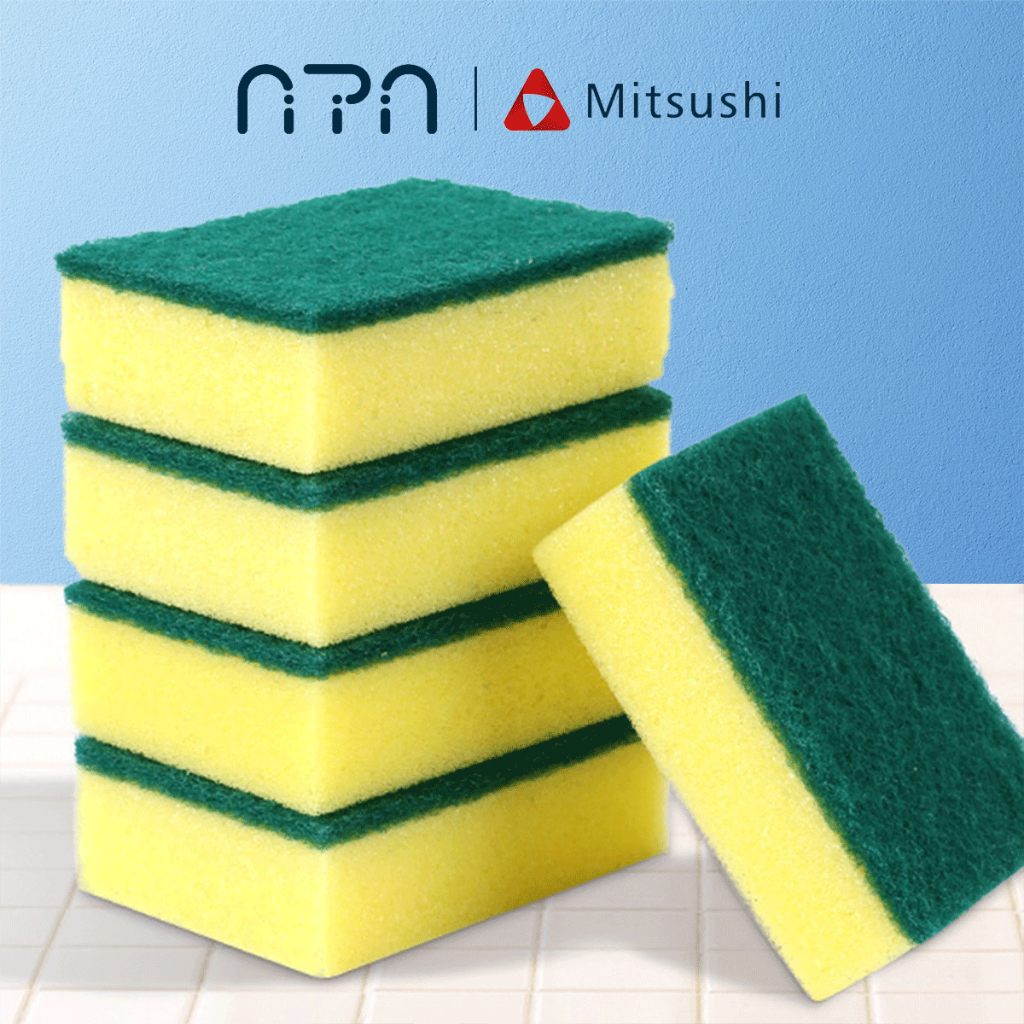 Nipiin Washing Sponge Dishwashing Sponge Block Magic Sponge Kitchen ...