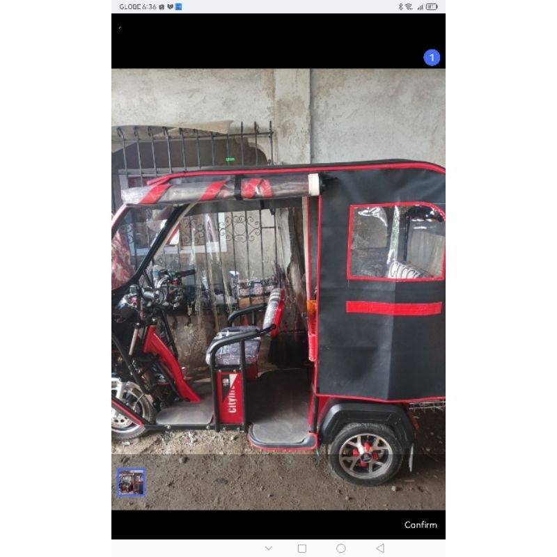 NWOW ervs2 leather and plastic trapal(2299) walang harap variation ...
