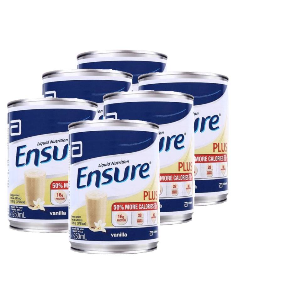 ENSURE PLUS VANILLA 250ML BUNDLE OF 6-dec 2024 EXP | Shopee Philippines
