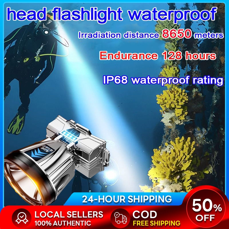 24000mAh waterproof original flashlight head led flashlight ...