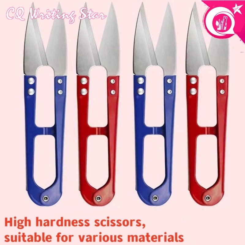 U-Shape Thread Trimmer Cutter Spring Scissor Embroidery Sewing Snips ...