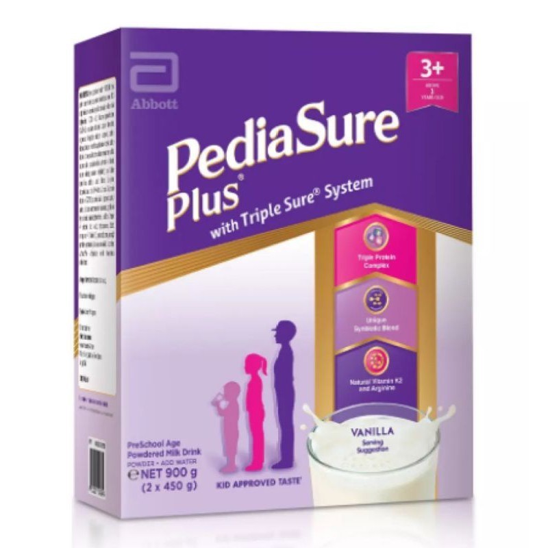 PEDIASURE PLUS VANILLA 900G FOR KIDS 3 YEARS UP-MARCH 2026 EXP | Shopee ...