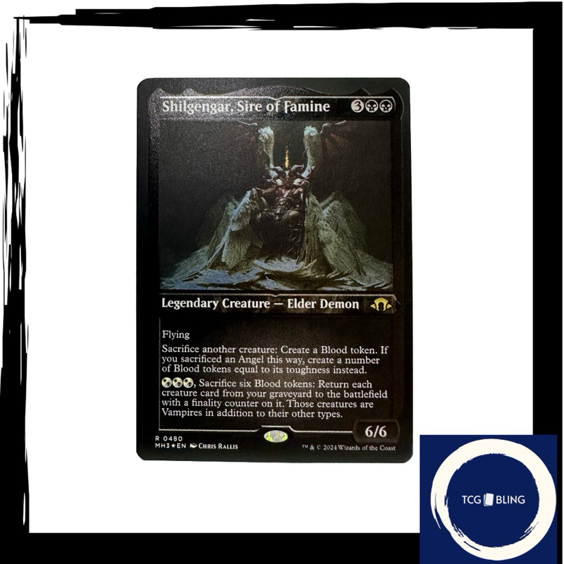 Shilgengar, Sire of Famine MTG- MH3 (Foil Etched) | Shopee Philippines