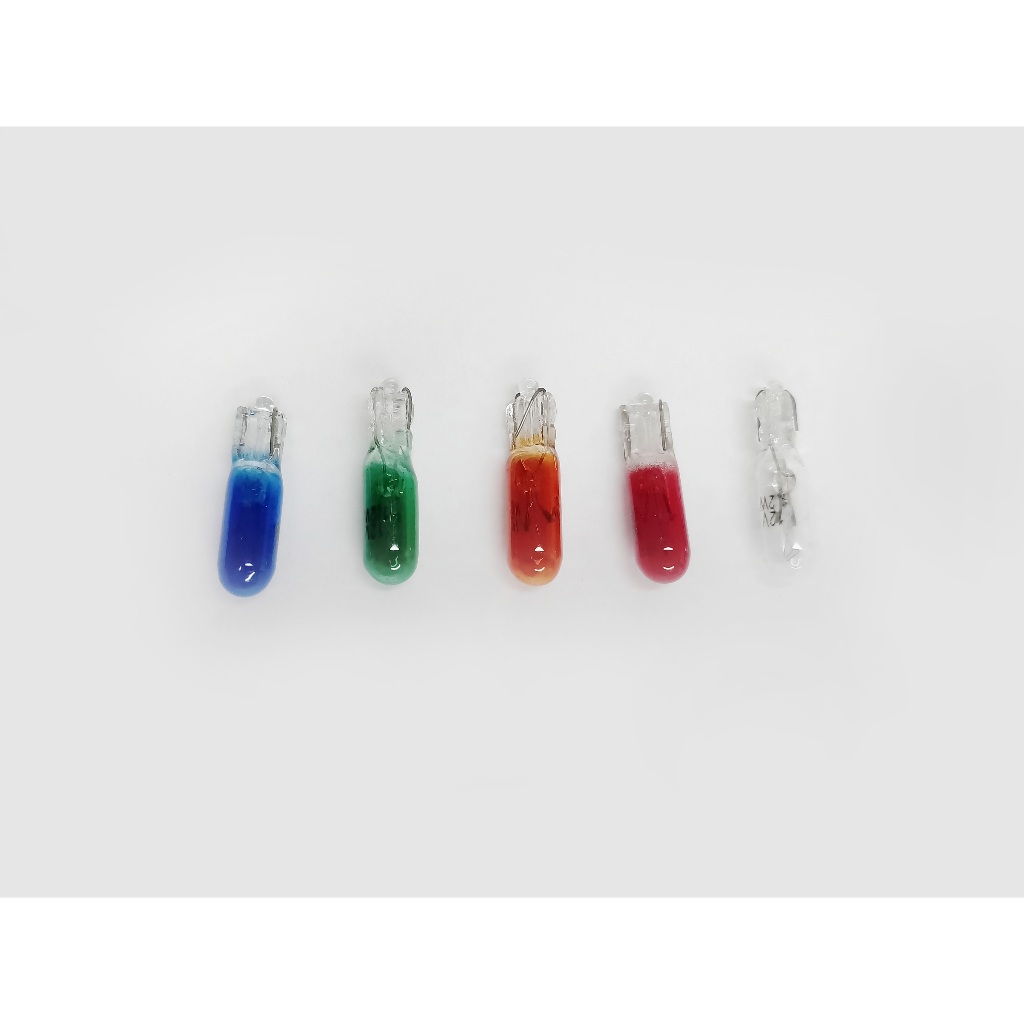 MICRO PC UNIVERSAL MOTORCYCLE PEANUT BULB T5 12V 1.2W (1-PC per ORDER), BEST FOR DASHBOARD ...