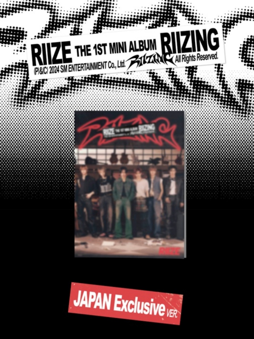 RIIZE THE 1ST MINI ALBUM RIIZING JAPAN EXCLUSIVE VERSION (pre-order ...