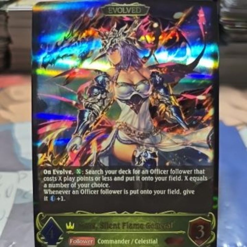 MARS, SILENT FLAME GENERAL EVOLVE L BP04 SHADOWVERSE EVOLVE ENGLISH | Shopee Philippines