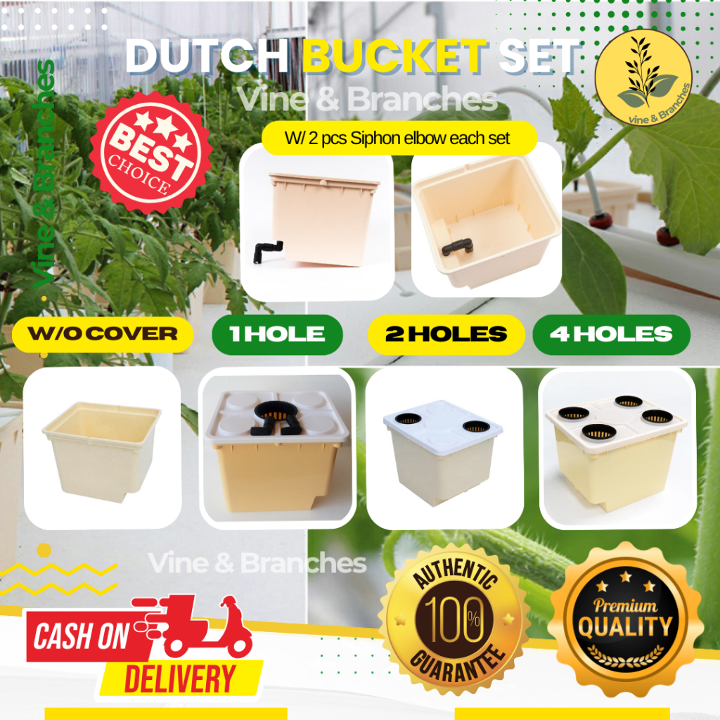 DUTCH BUCKET Hydroponics SET | Shopee Philippines