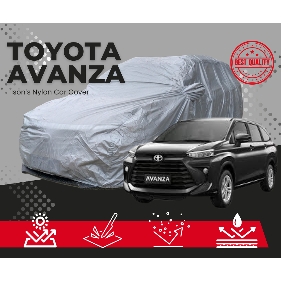 Toyota Avanza Car Cover High Quality (Random Color for Taffeta Fabric ...