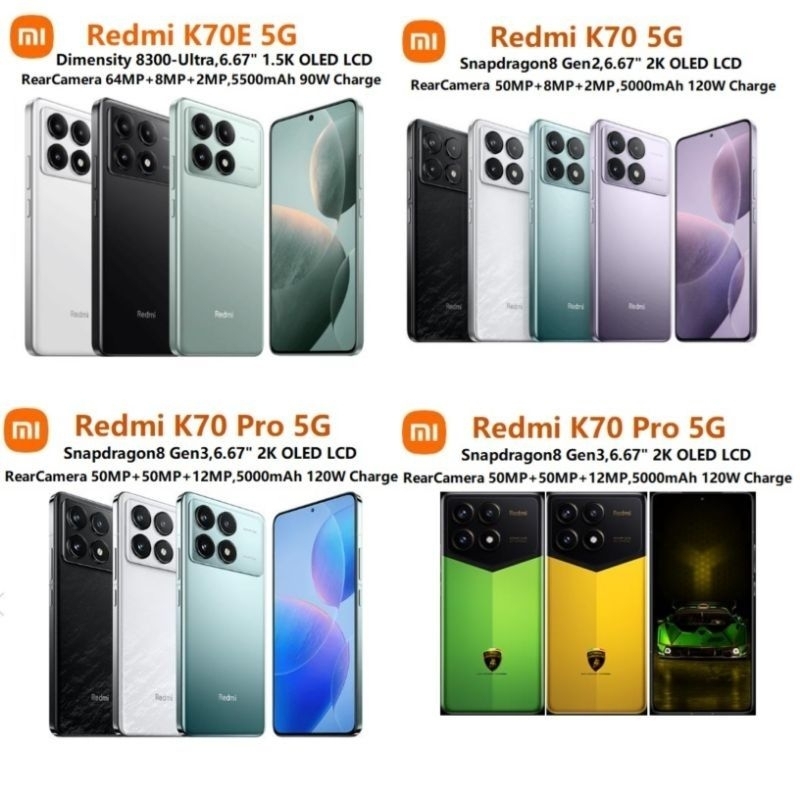 Redmi K70 / Pro /K70E 5G Smartphone | Shopee Philippines