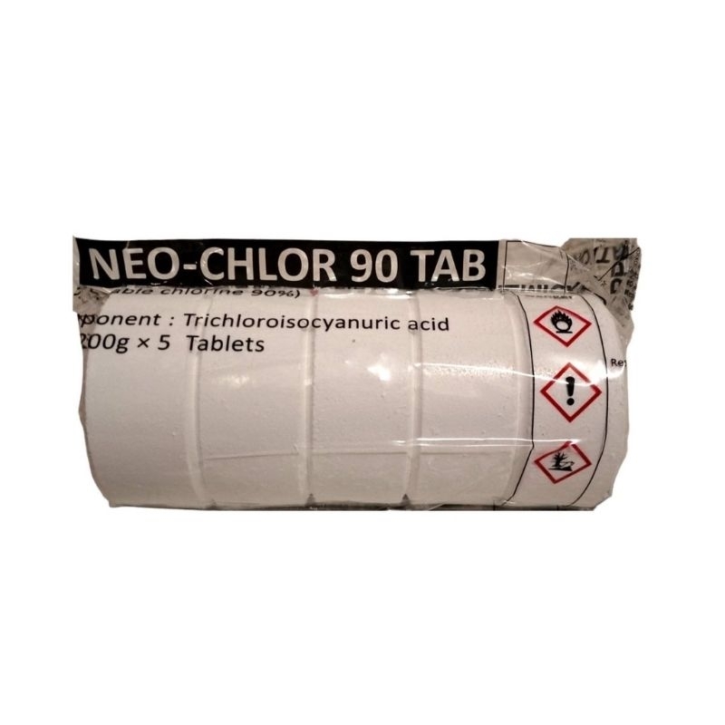 Chlorine NEOCHLOR for Swimming Pool (90% Tablet Japan) | Shopee Philippines