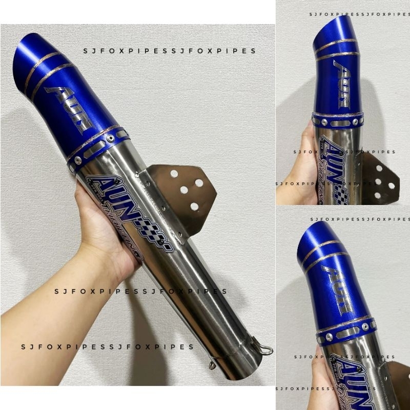 OPEN PIPE AUN Motorcycle Exhaust | Shopee Philippines