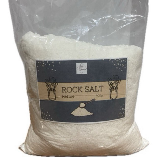 Rock Salt 1KG (traditional salt for cooking) -not iodize salt | Shopee ...