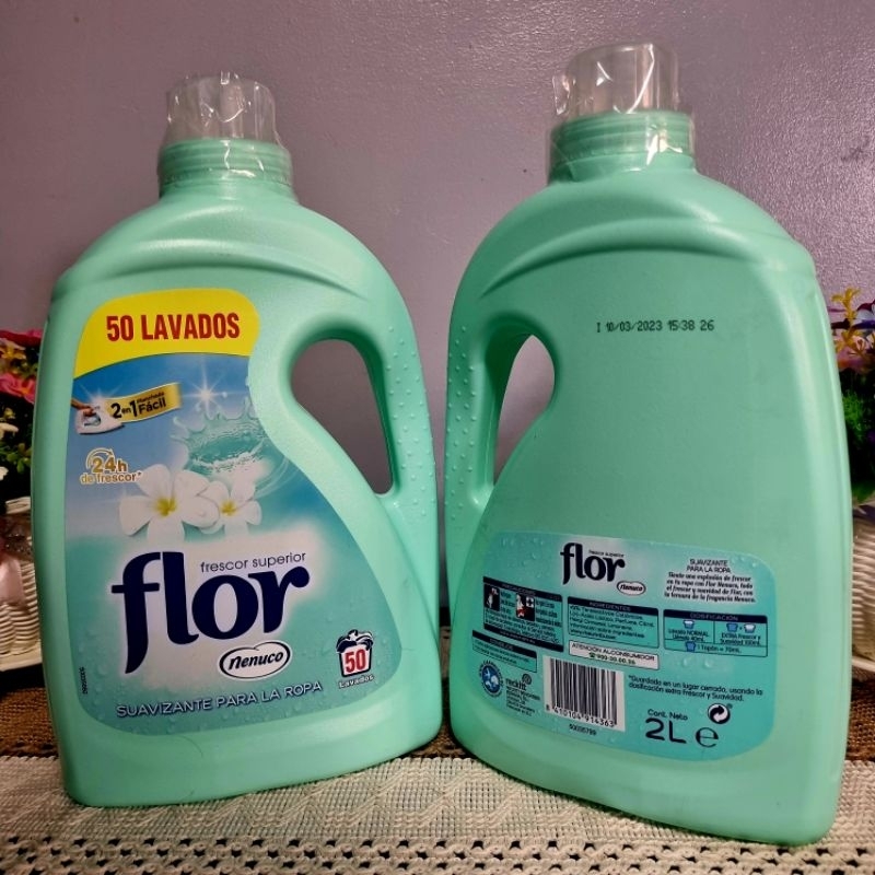 Nenuco Flor Fabric Conditioner 2L. / Nenuco Colon gel Liquid Laundry ...