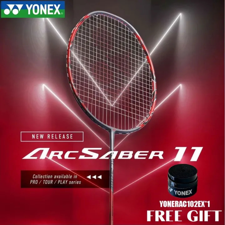 YONEX ARCSABER 11 PRO Badminton Racket Full Carbon Single 4U 26-30LBS Made In Japan | Shopee ...