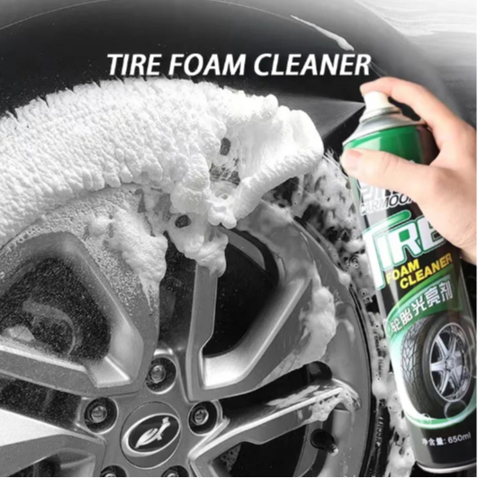 Tecco Car Tire Foam Cleaner 650ML Black Tire Wax Emulsion High Gloss ...