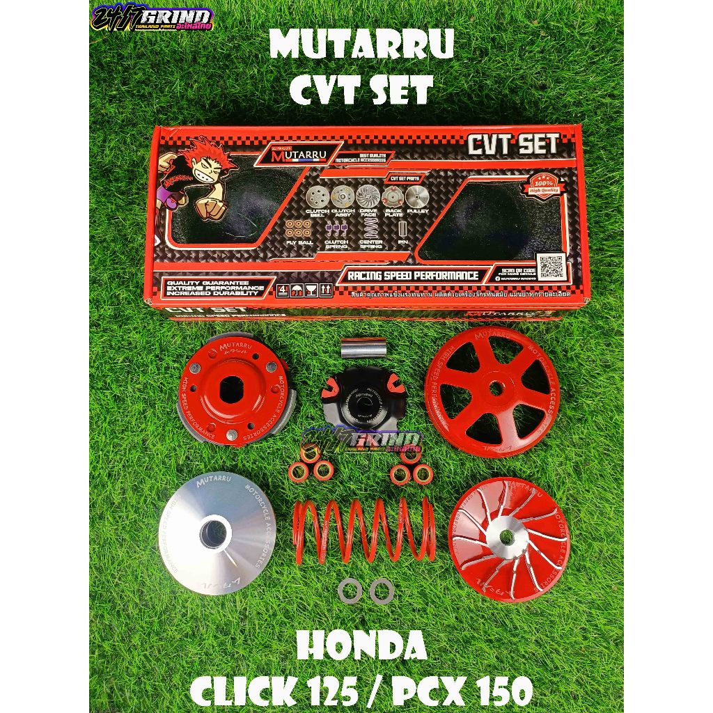 MUTARRU CVT SET HONDA CLICK 125 / CLICK 150 / PCX 150 COMPLETE CVT SET MADE IN JAPAN | Shopee ...