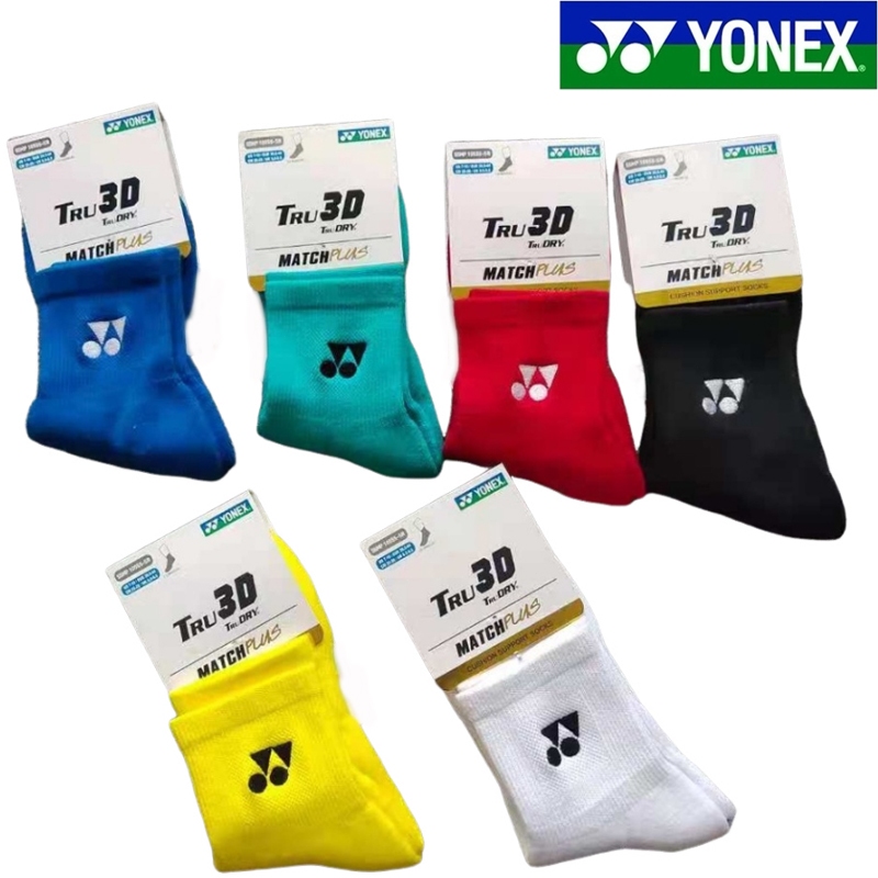 Yonex Socks Badminton Socks Running Socks Medium Cut True3D Match ...