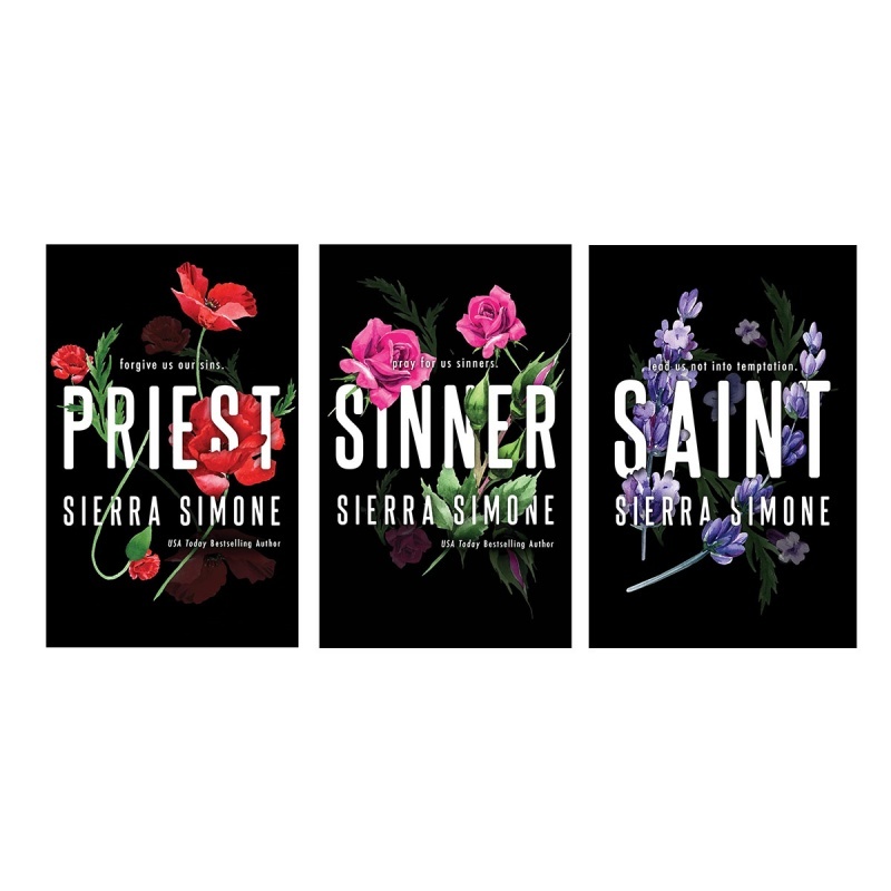 Priest Sinner Saint By Sierra Simone (Paperback) English Books | Shopee ...