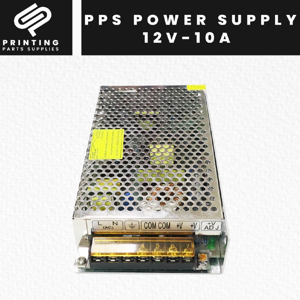 PPS Power Supply 12V-10A Transformer Centralize for Large Format ...
