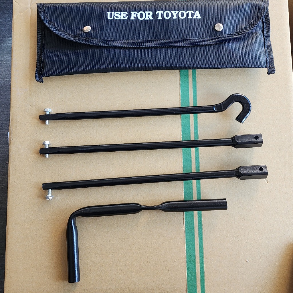 For Toyota All Models Spare tire remover Reserve tire remover Wheel ...