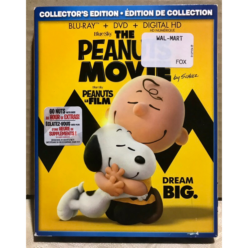 THE PEANUTS Movie Collector's Edition - Blu-Ray + DVD | Shopee Philippines