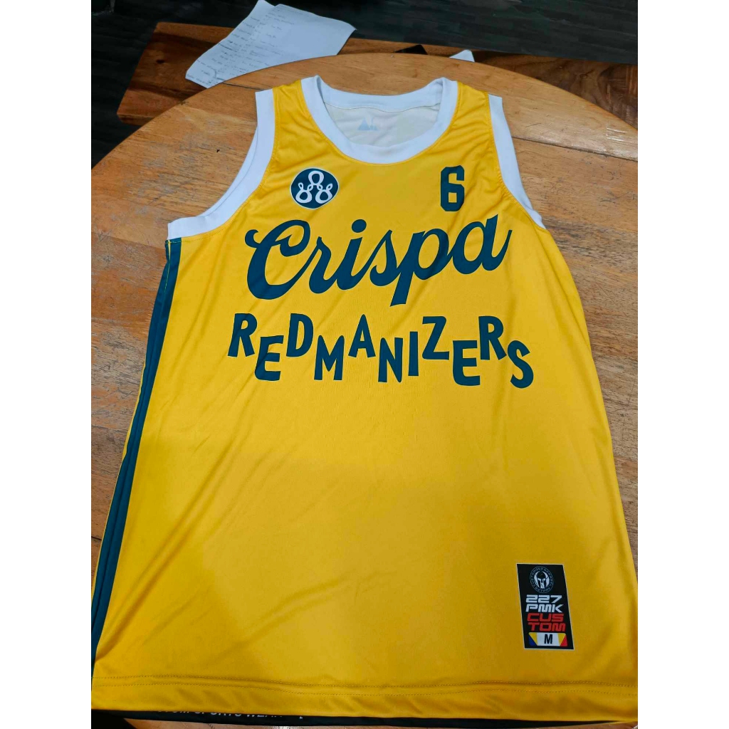 BASKETBALL JERSEY CRISPA REDMANIZERS FULL SUBLIMATION | Shopee Philippines